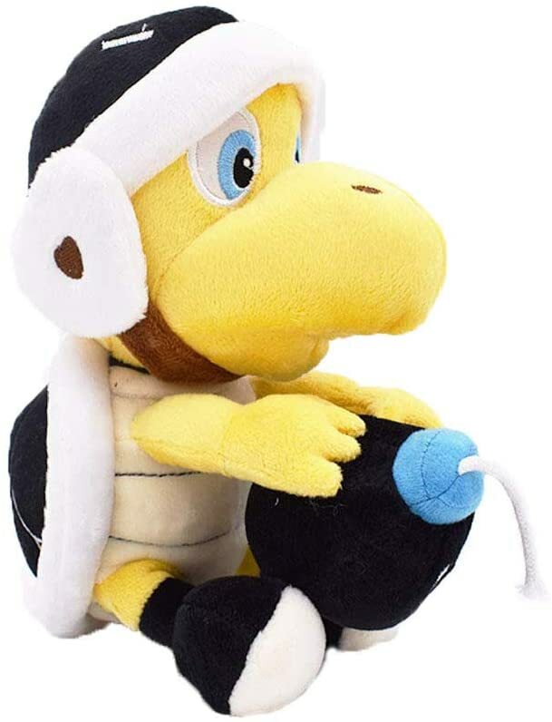 Super Mario Bros Bomb Bro Bomb Koopa Plush 8inch US Seller | eBay