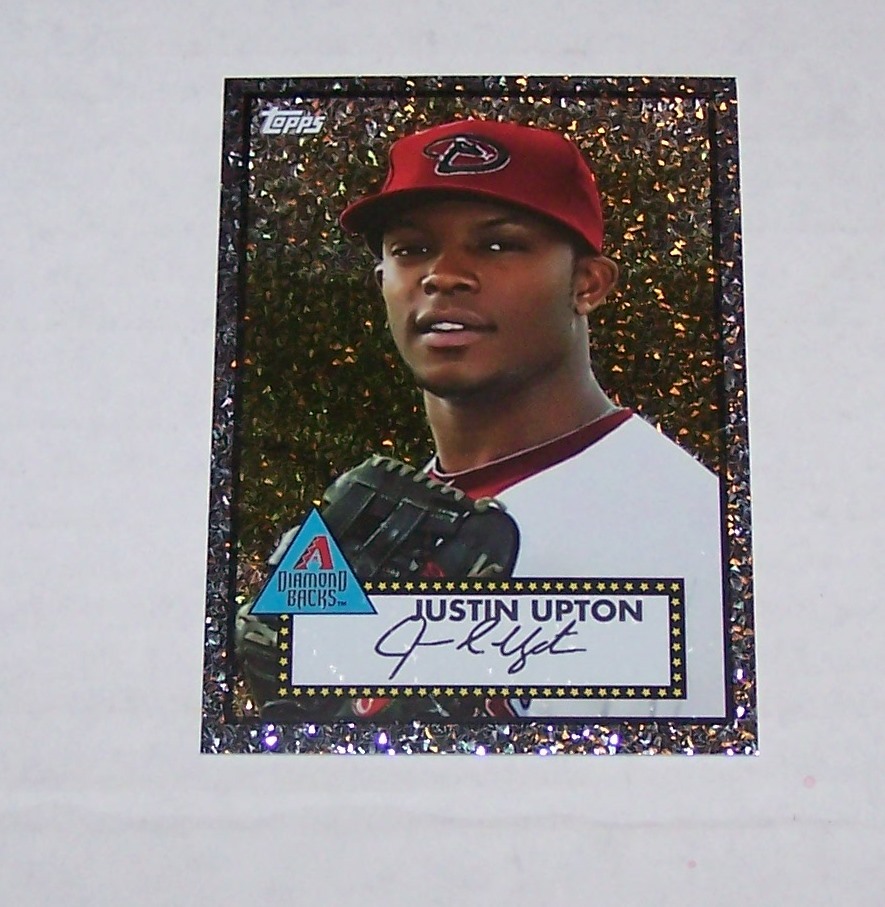 2011 Topps Black Diamond Wrapper Redemption Justin Upton Card # 5 | eBay