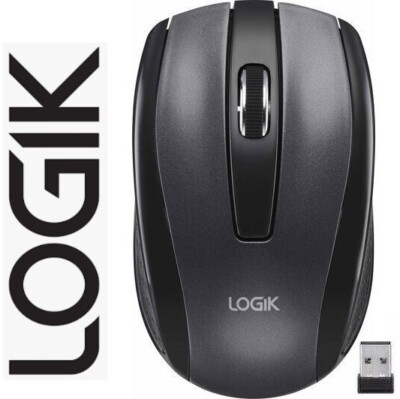 Logik L3BWLM23 Wireless USB Mouse, Grey* | eBay UK
