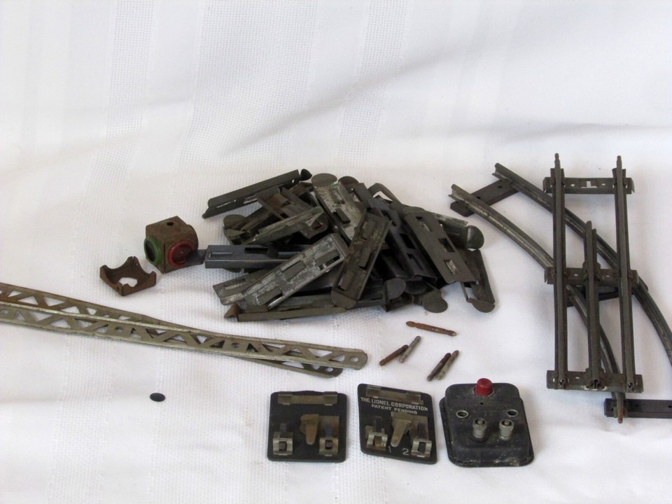 Vintage Prewar Lionel Train Tracks Huge Lot 042 020 020X 021 Model ...