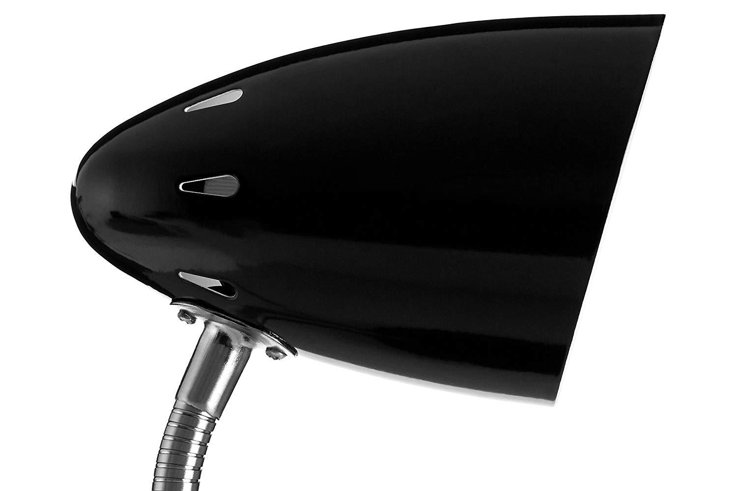 Flexi Flexible Neck Table Desk Lamp Home Bed Side Night Reading Light ...