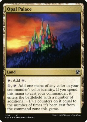 MTG Commander 2021 Strixhaven C Opal Palace #306 PLAYSET 4x x4 | eBay