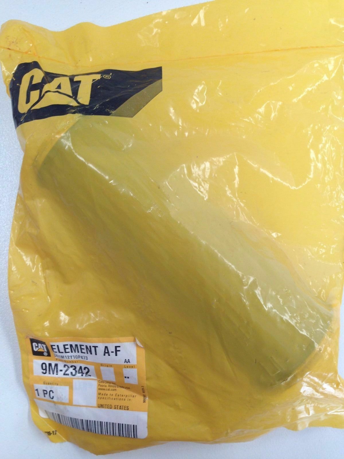 Caterpillar CAT 9M-2342 Element In-line Fuel Filter CAT AF 9M2342 x3 | eBay