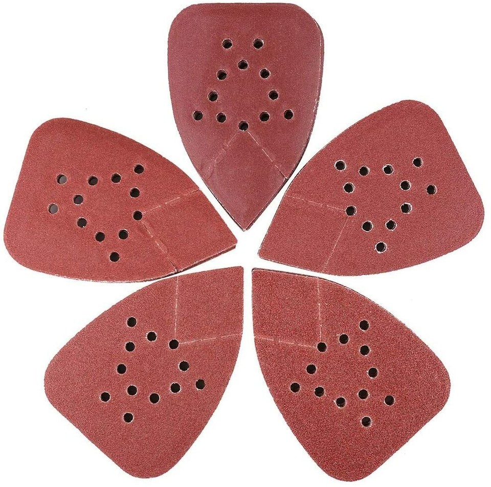 50PCS Mouse Detail Sanding Pads 60-220 Grit for Black+Decker Sander ...