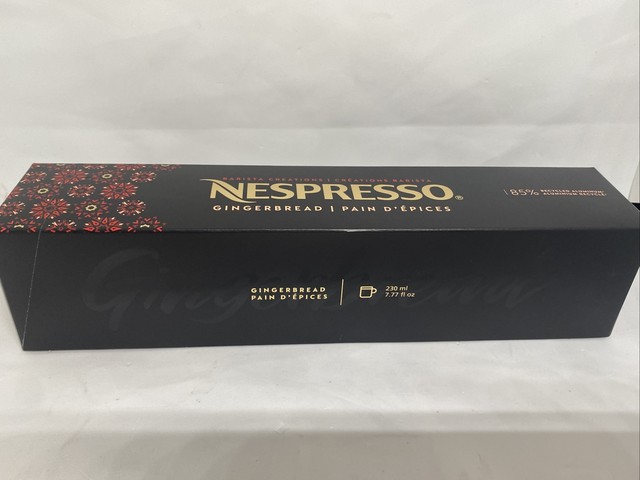 Nespresso Vertuo Limited GINGERBREAD boxes 40 pods best by 7/31/2023 ...