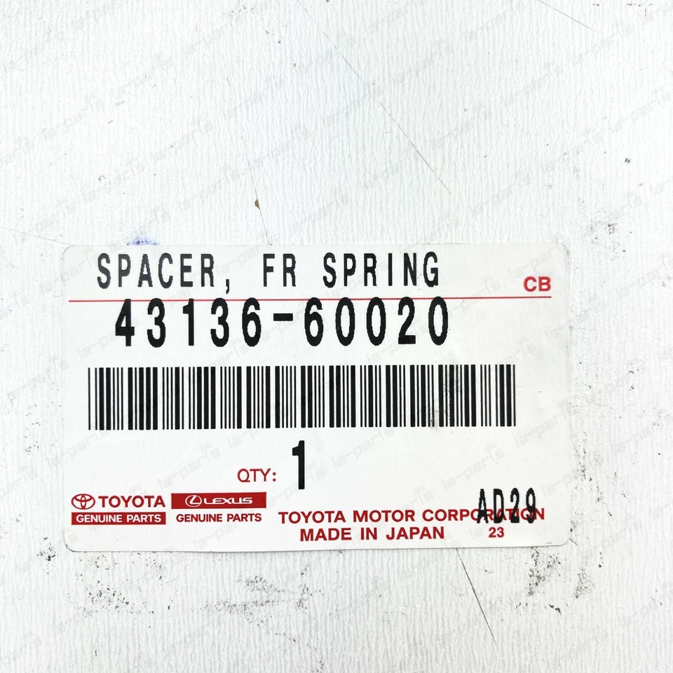 NEW GENUINE TOYOTA 08-21 LC200 LEXUS LX570 FRONT SPRING SPACER 43136 ...
