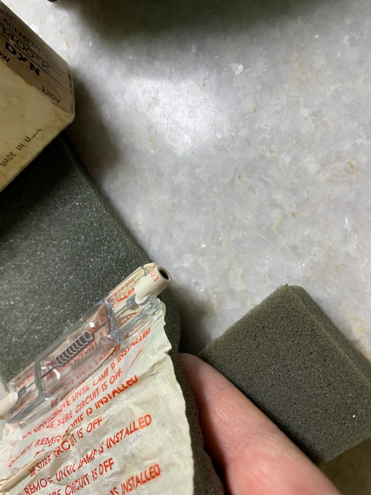 Vintage Sylvania 3400 Degree K 1000 W 1000W Watts DXN Sun Gun Light ...