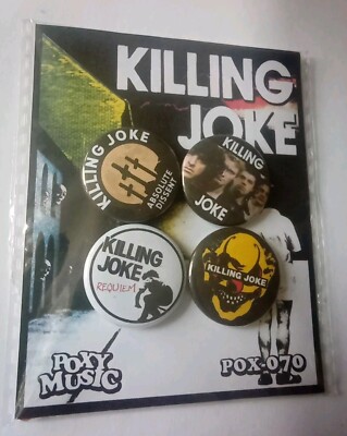 Killing Joke - Badge Set #2 - POX070 | eBay