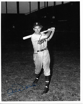 AL DARK Autographed Signed 8x10 Vintage Baseball Photo Milwaukee Boston ...