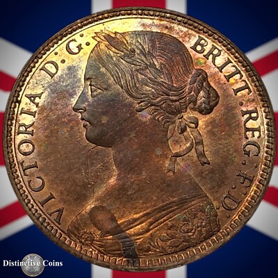 Great Britain 1860 Penny 1d GB6163 | eBay