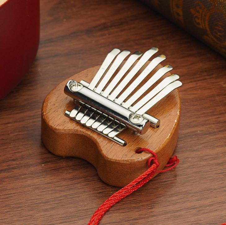 8 Key Exquisite Finger Thumb Piano Gift Mini Thumb Piano Great for ...