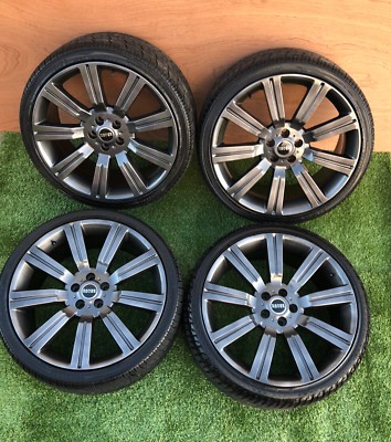 22" set Stormer Range Rover,Discovery style alloy wheels with tyres ...