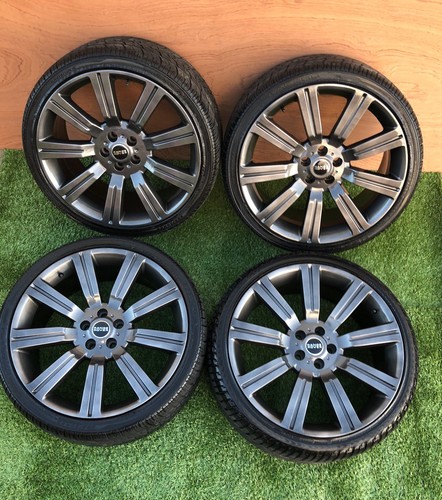 22" set Stormer Range Rover,Discovery style alloy wheels with tyres ...