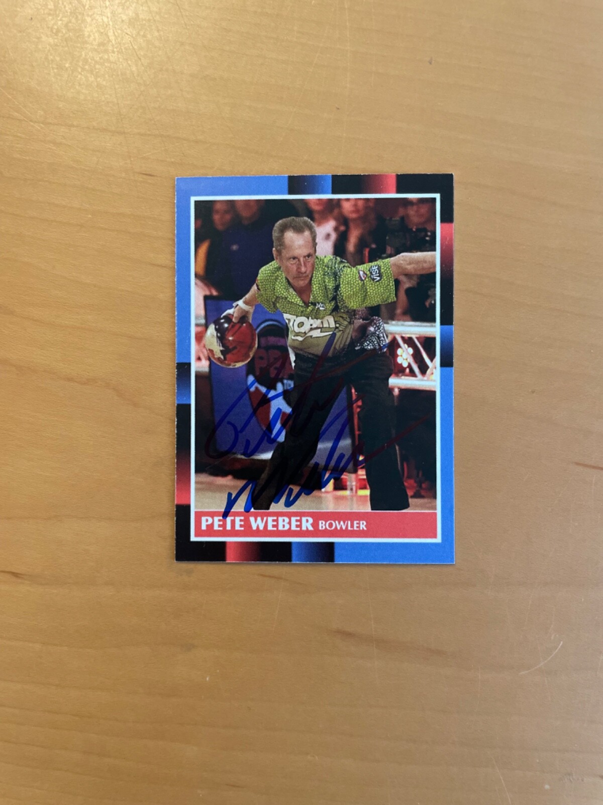 Pete Weber Autographed Custom Card Legendary Bowler HOF (2) | eBay