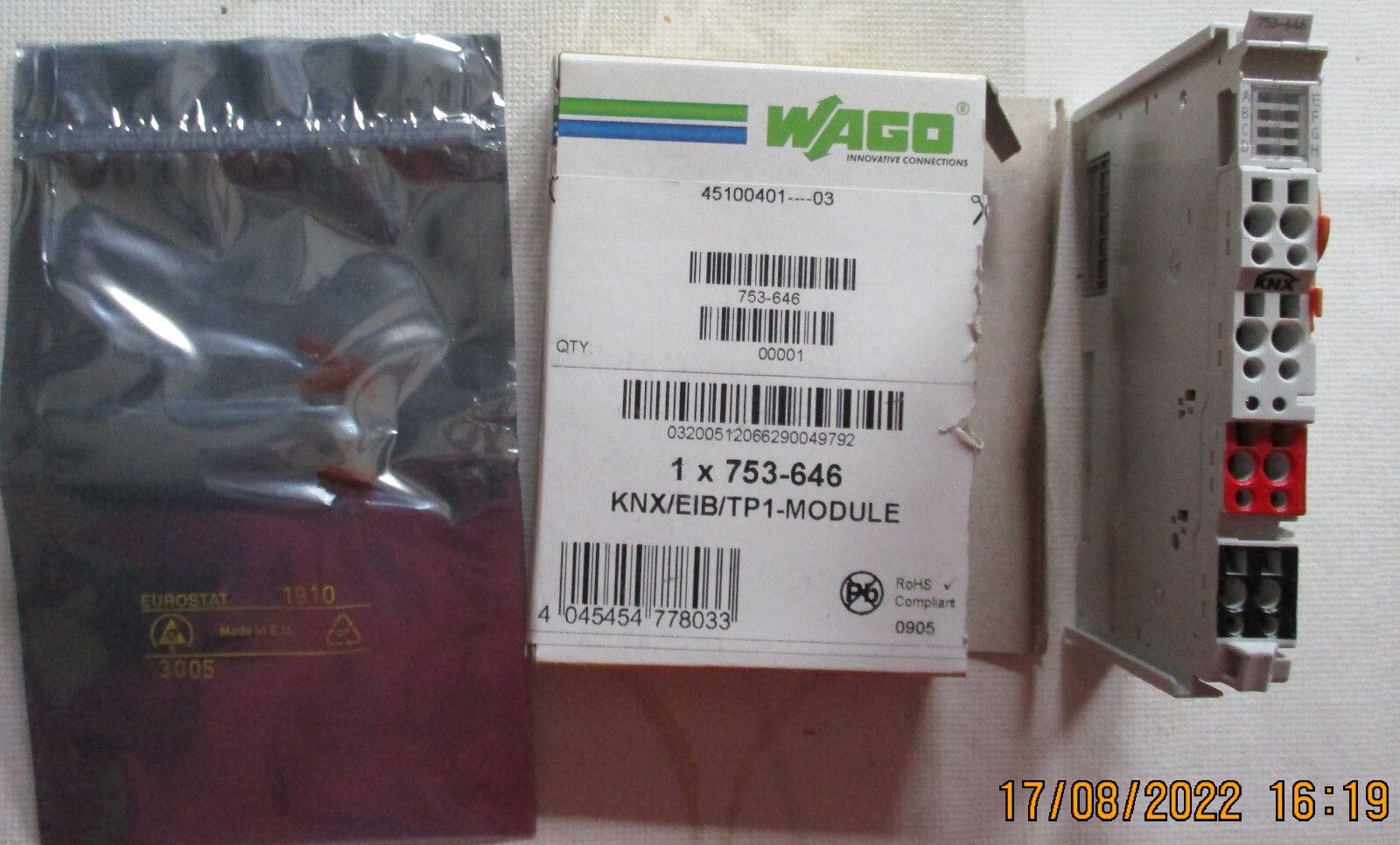 WAGO KNX/EIB/TP1 Interface (753-646) online kaufen | eBay