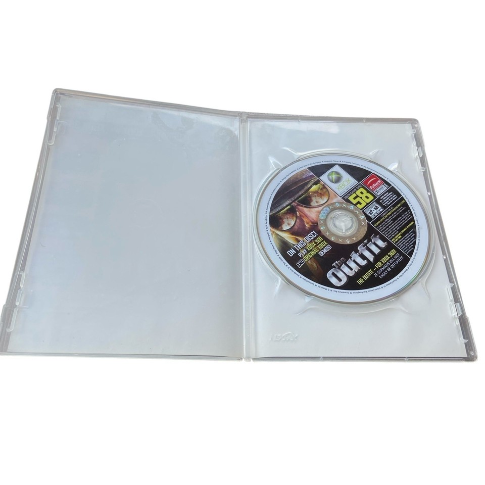 Official Xbox Magazine Demo Disc #58 June 2006 Complete Copy The Outfit ...