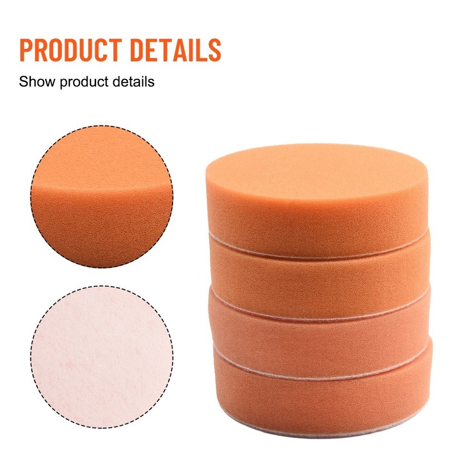 Flat Sponge Polishing Buffer Pad Polisher Buffer Polishing Tool For Car ...