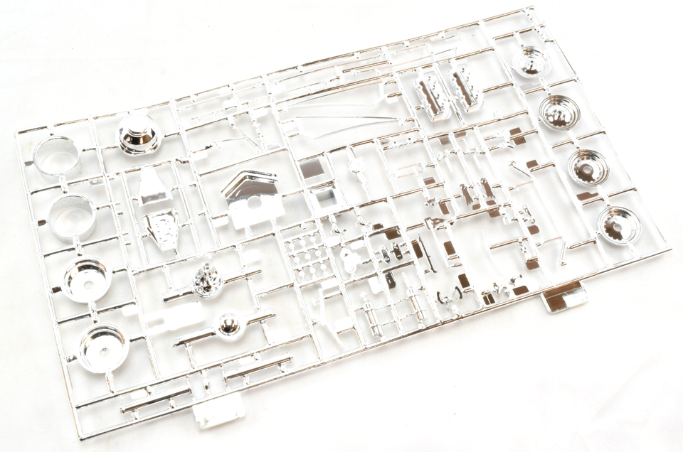 Atlantis Funny Car Chrome Tree Bagged Shot 1:16 Model Kit Parts H1494C ...