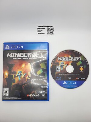 Minecraft PlayStation 4 Edition (Sony PlayStation 4 PS4, 2014 ...