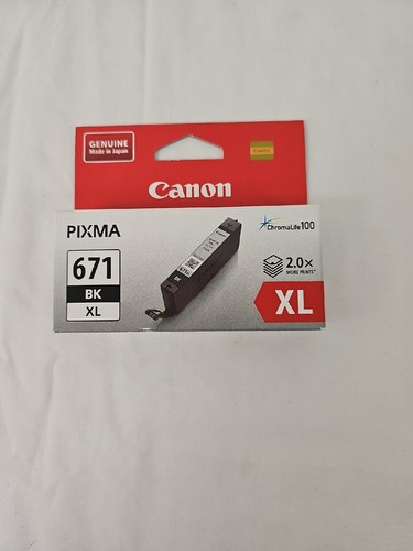 Genuine Canon PIXMA 671 BK XL BLACK Ink Cartridge | eBay
