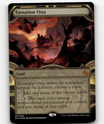FOIL - MTG Tarnation Vista (Showcase) #60 - Outlaws of Thunder Junction ...