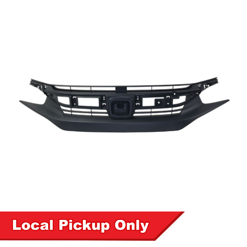 New Front Black Grille For 2016-2018 Honda Civic Sedan Coupe HO1200231 ...