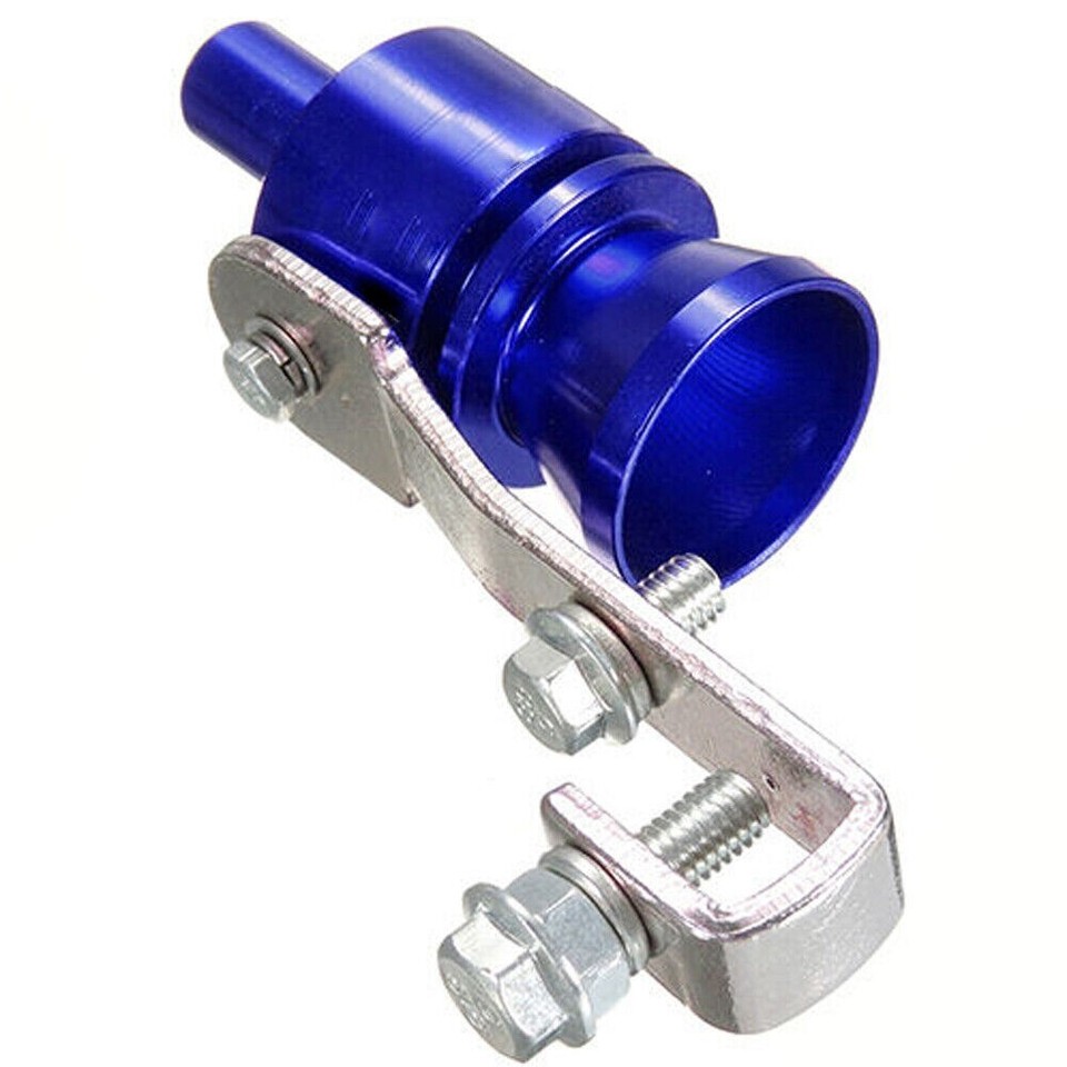 Blue Universal Fake Turbo Sound Exhaust Whistle Valve Simulator ...