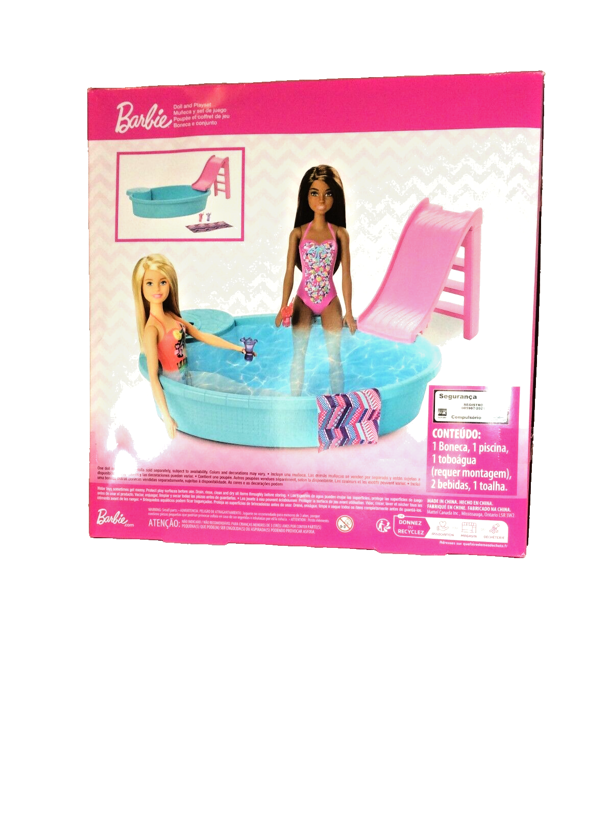 MATTEL BRAND BARBIE POOL SET. NEW IN BOX | eBay