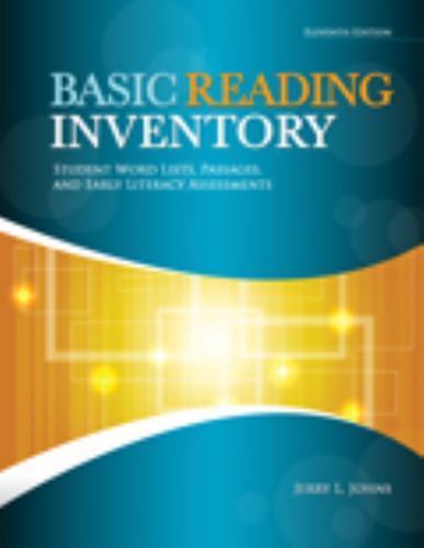 Basic Reading Inventory Student Book by Jerry Johns (Book, Other) for ...