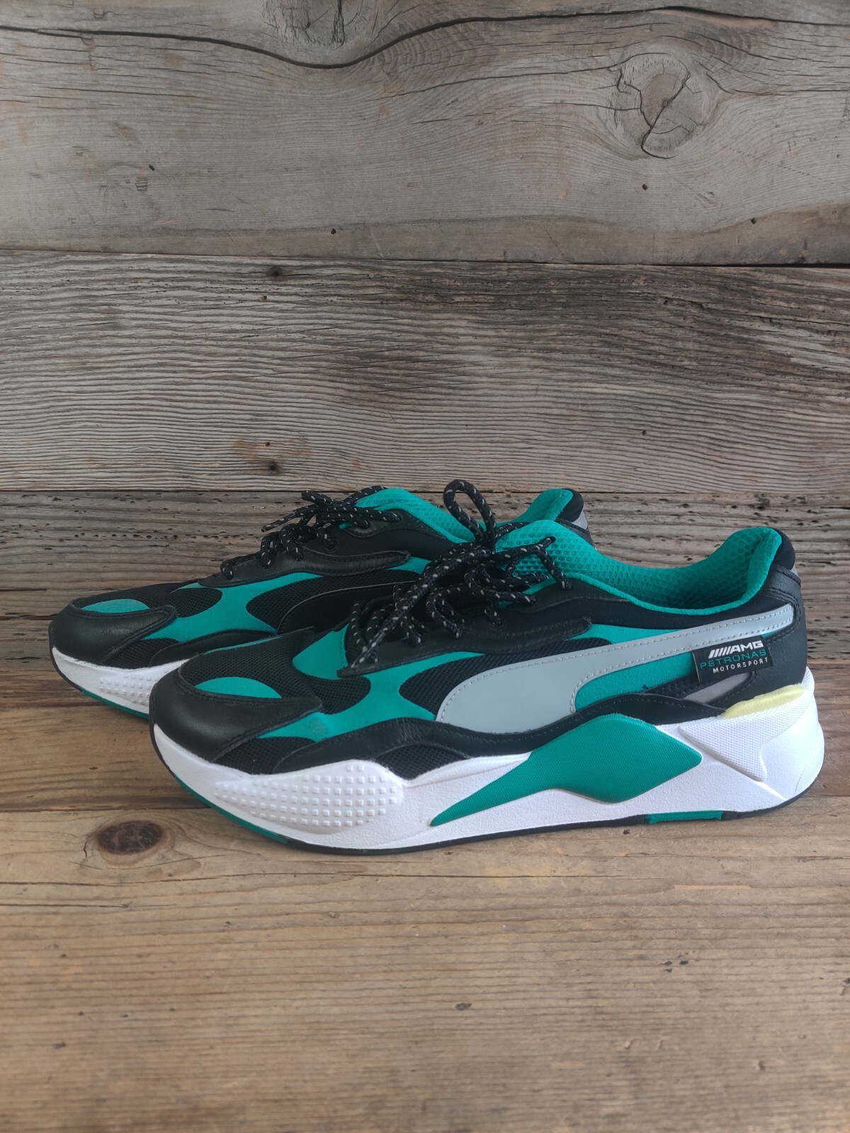 PUMA RS-X 3 MENS MERCEDES AMG PETRONAS BLACK ATHLETIC… - Gem