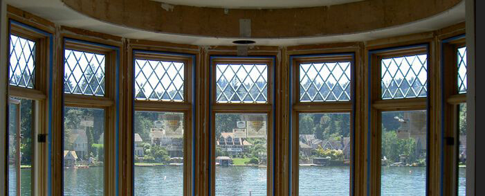 GENUINE. handcrafted Leaded glass Diamond windows | eBay