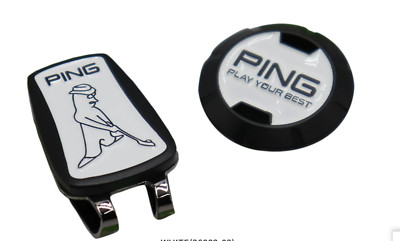 PING Japan Golf Ball Mr Ping Clip Marker Tour Model AC-U2301 White | eBay