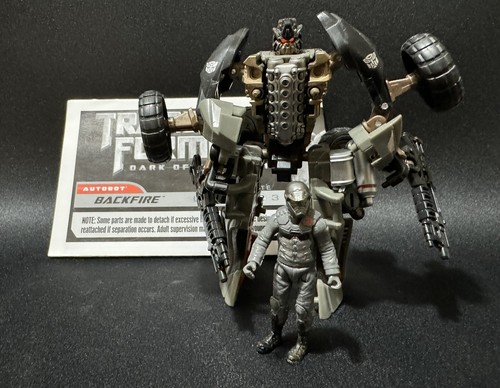 Transformers Dark Of The Moon Human Alliance BACKFIRE 100% Complete ...