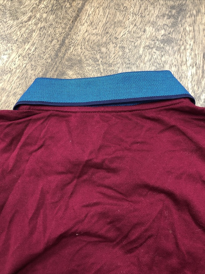 Prada Polo Burgundy Shirt Size M | eBay