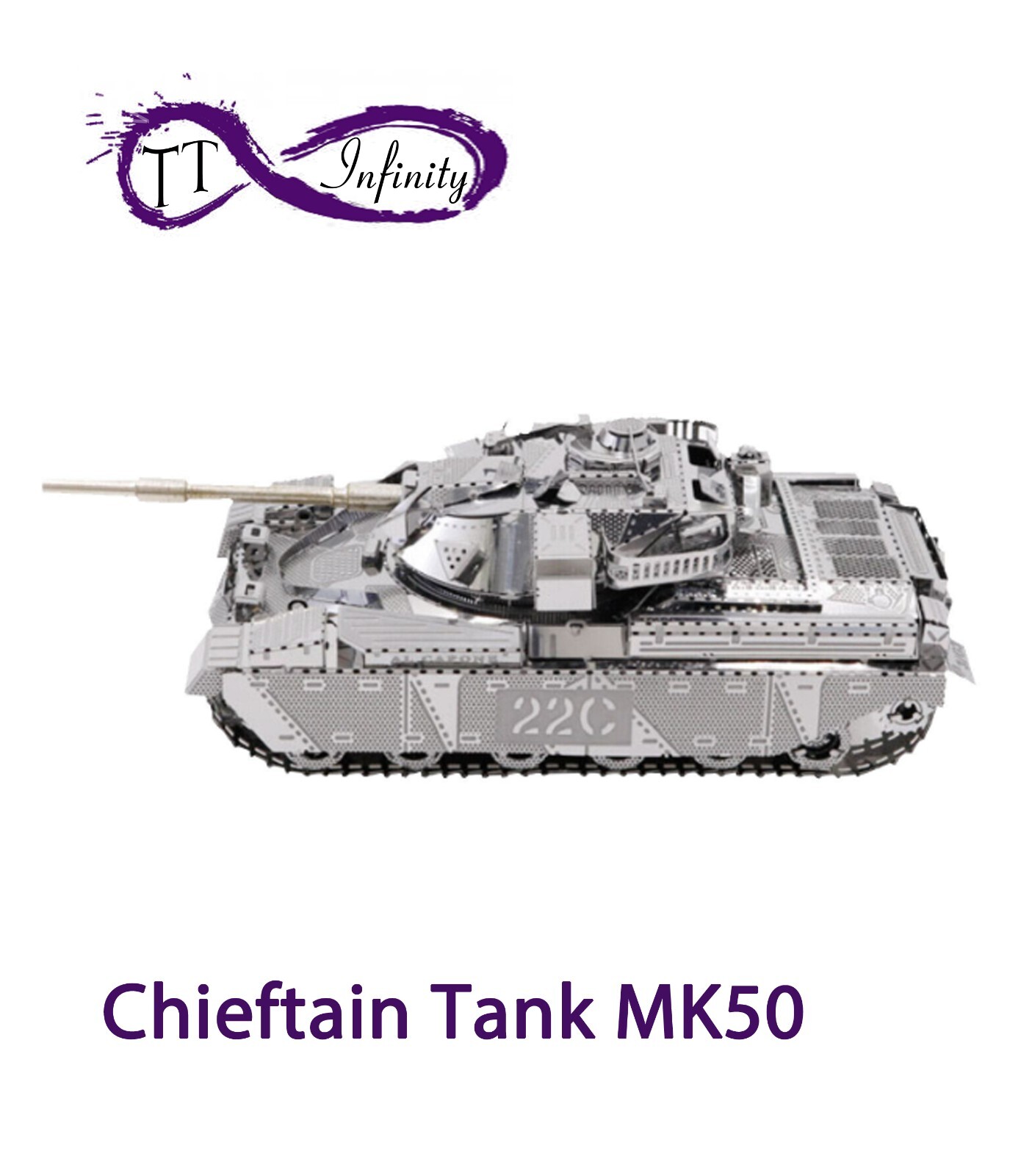 Metal Model Tanks Sherman Churchill Chieftain 3D Metal Model DIY Kits ...