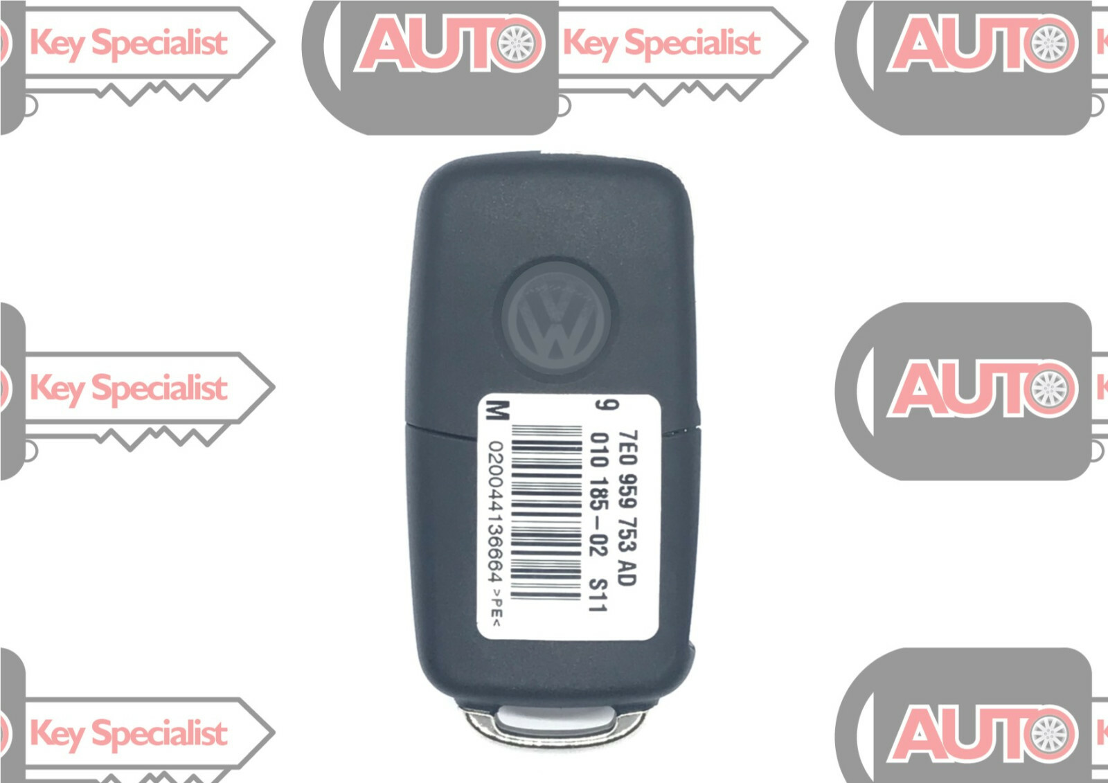 2 Button Remote Key for Volkswagen (VW) Amarok and Transporter (7E0 837 ...