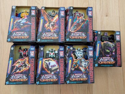 Transformers Legacy United Voyager Lot Motormaster Wheeljack ...
