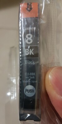 Canon CLI-8 CLI-8BK genuine Ink Cartridge (new and sealed) | eBay Australia