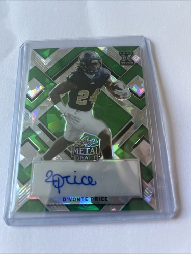 #4/5 (ONLY 5) 2022 LEAF X AUTO AUTOGRAPH D'VONTE PRICE ROOKIE CARD | eBay