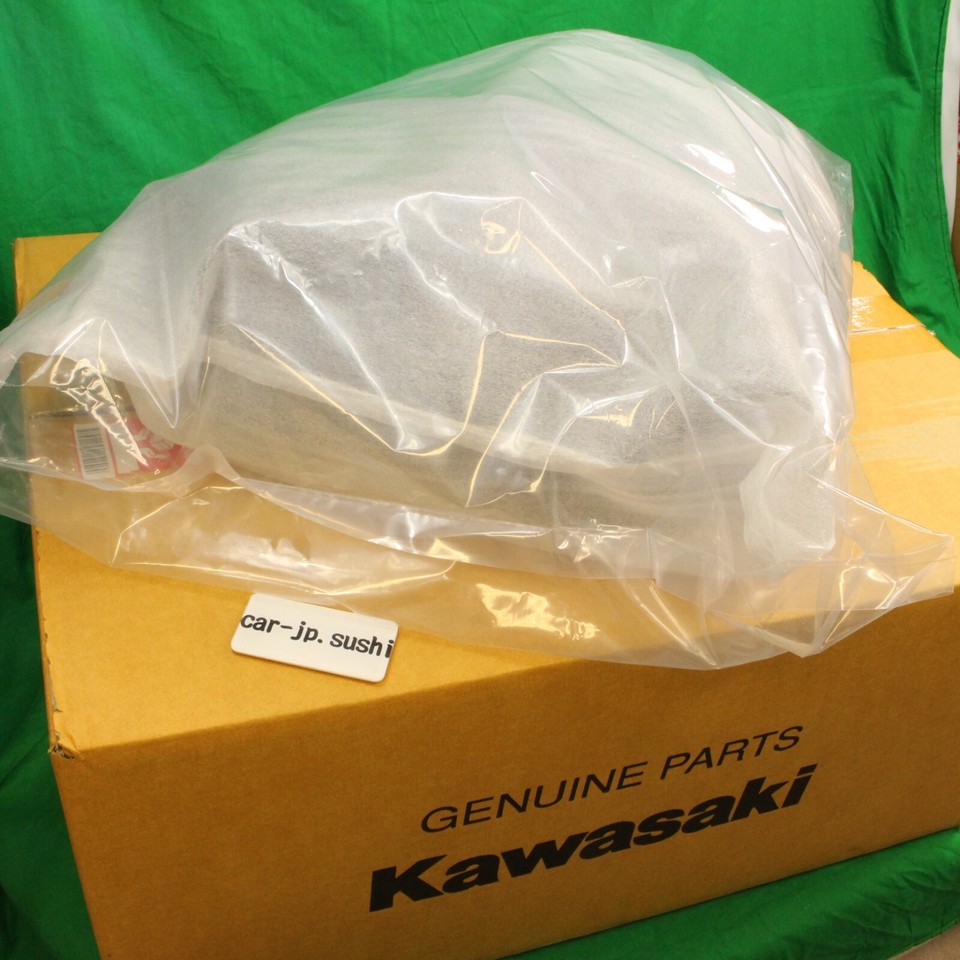 KAWASAKI 2008-2018 GENUINE F BLACK UPPER COWLING NOSE FAIRING KLR650 ...