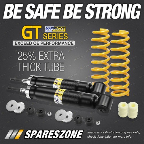 Rear Webco HD Shock Absorbers King Springs for FALCON FAIRMONT EA EB ED ...