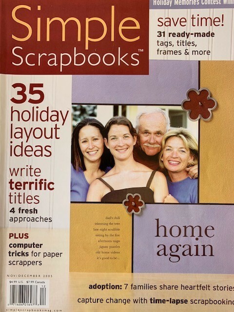 Simple Scrapbooks Magazine Nov/Dec 2005 - 31 Ready-Made Tags, Titles ...