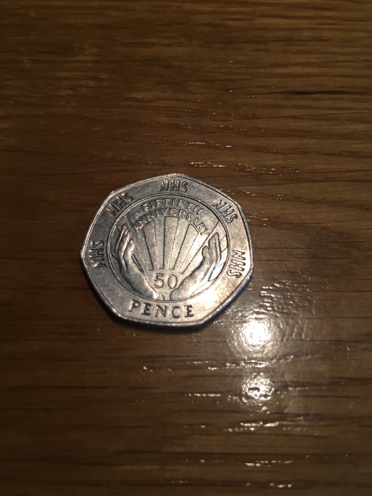 50p Fifty Pence Coin NHS Fiftieth Anniversary 1998 circulated EBay 50p-fifty-pence-coin-nhs-fiftieth-anniversary-1998-circulated-ebay