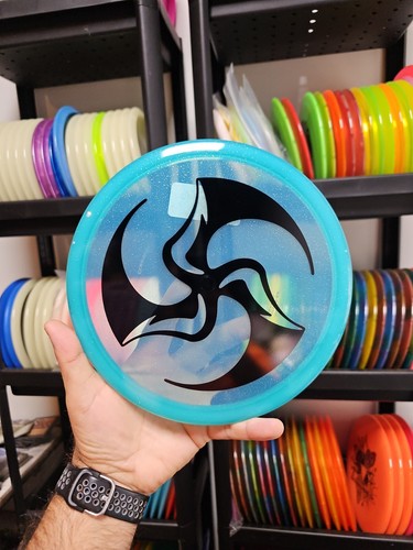 Lucid Compass Huk Lab Blue Green 179g TriFly Mid-Range Dynamic Discs ...