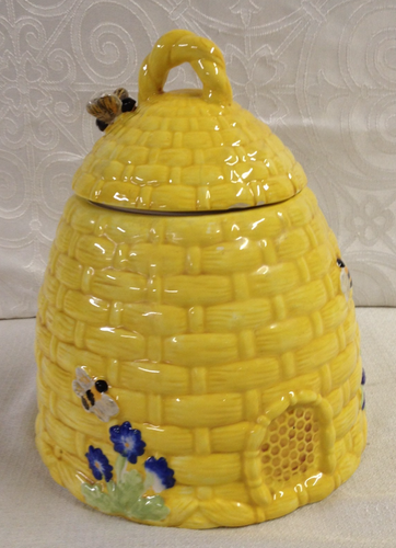 Vtg Beehive Cookie Jar Canister Global Designs Connections Kate ...