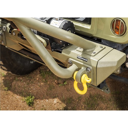 Rugged Ridge 11235.15 Pair of Universal 3/4" 13500 WLL Yellow D-Ring ...