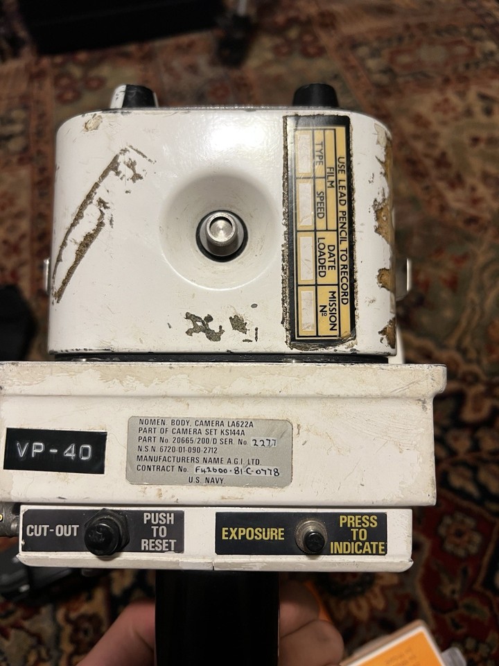 US Navy A.G.I. Ltd Agiflite Aerial Camera | eBay