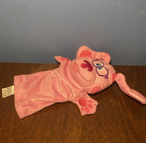 Blue’s Clues Nickelodeon Hand Puppet - MAGENTA Pink Dog 2021 Melissa ...
