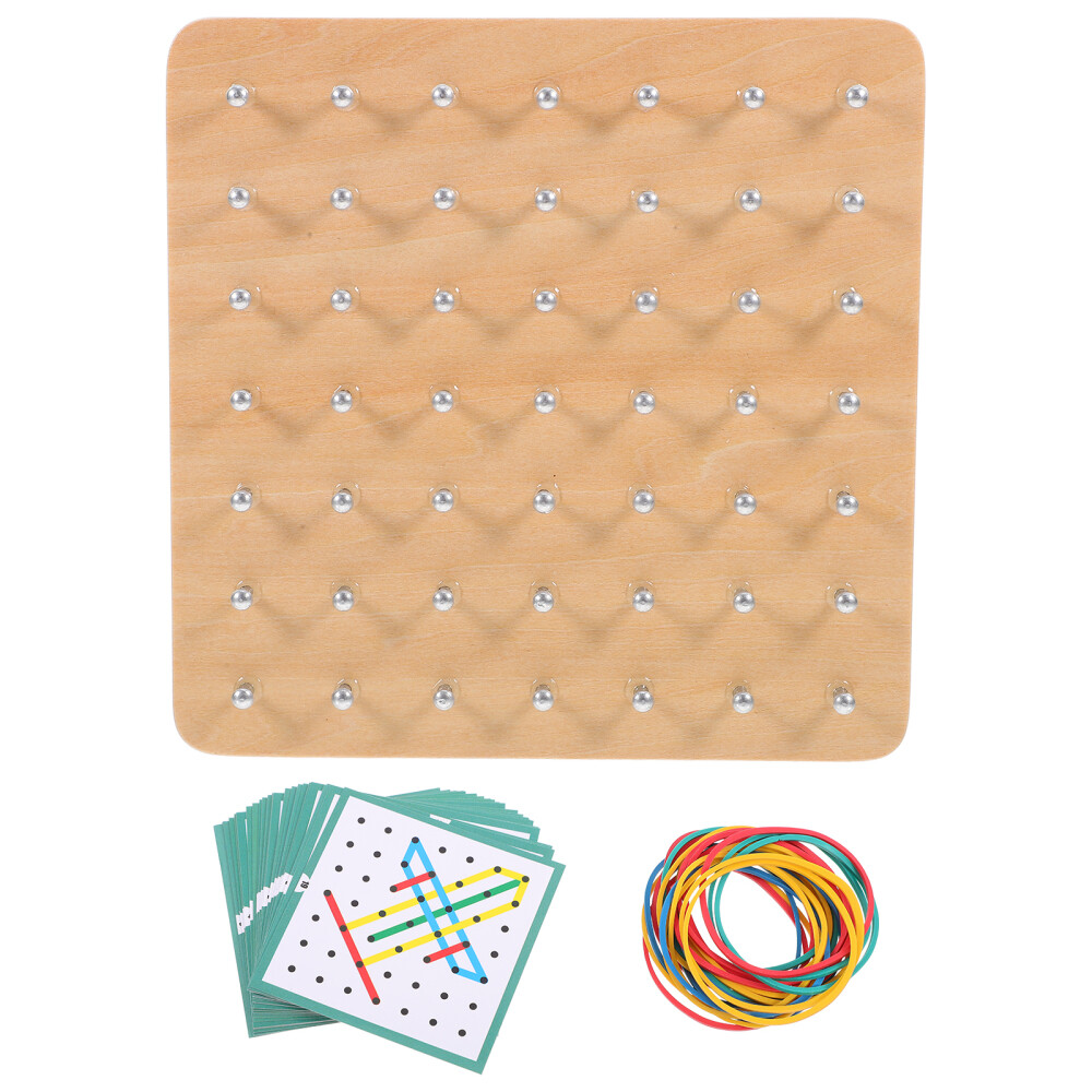 3 Sets Geoboard Toy Kids Imagination Creativity Educational Toy ...