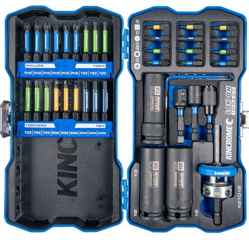 KINCROME Decking Countersink Kit Smart Clever Bit Impact Drill Deck Set ...